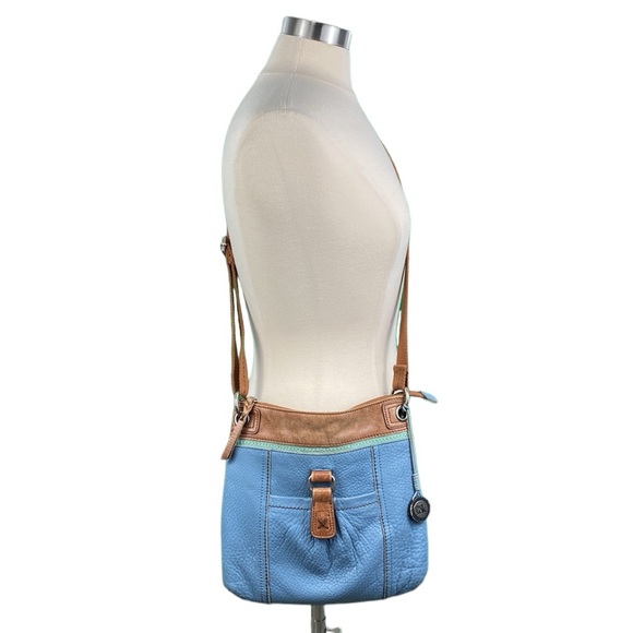 The Sak | Bags | The Sak Kendra Denim Blue 0 Leather Crossbody Bag ...